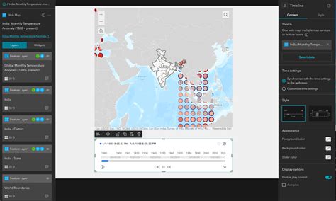 Timeline Widget No Added Data Can Be Used Using Esri Community