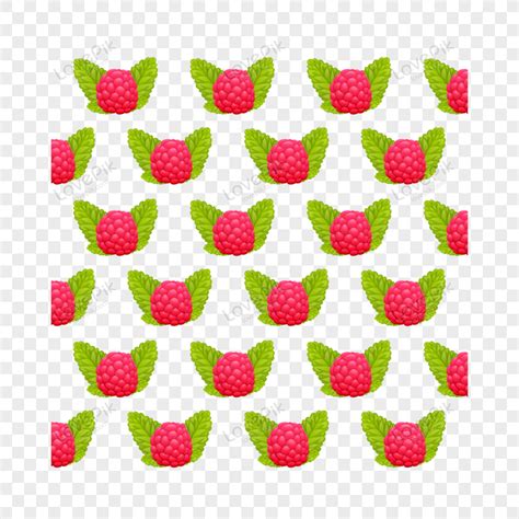 귀여운 딸기 과일 원활한 패턴 Png 일러스트 무료 다운로드 Lovepik