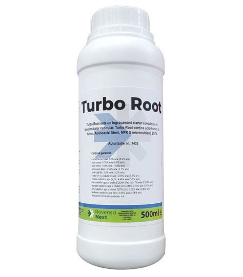 Turbo Root Stimulator De Inradacinare Si Ingrasamant Starter Pentru