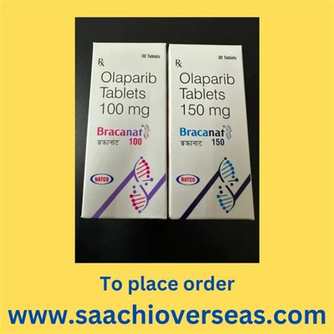 Olaparib Tablet At Rs 9000box Mominpura Nagpur Id 2850308838562