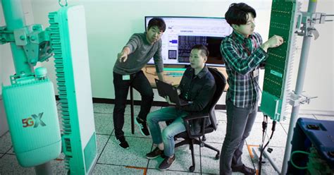 Skt 삼성전자 장비로 5g 이동통신 송수신 성공