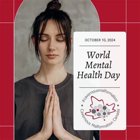 Worldmentalhealthday Cavernousmalformation Wellness Mentalhealth Cavernoma Raredisease