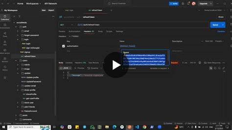 Nodejs Javascript Socialmediaapp Webdevelopment Jwt Security Israa Gamal