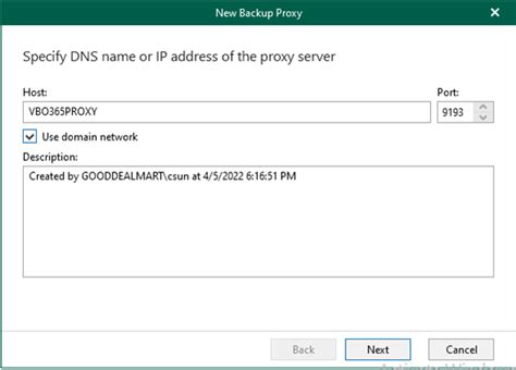 How To Add Backup Proxy Servers For Veeam Backup For Microsoft V Cary Sun