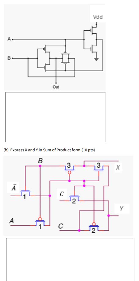 Solved Pts Pass Transistor Logic PTL Circuits A Chegg Com