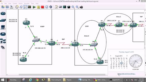 CCNP Routing Exam Lab Final Routing Lab By Eng Mohammed Ramadan YouTube