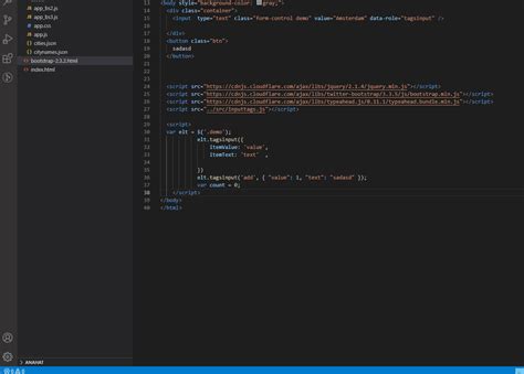 Freeinput False And Add Not Working · Issue 8 · Bootstrap Tagsinput