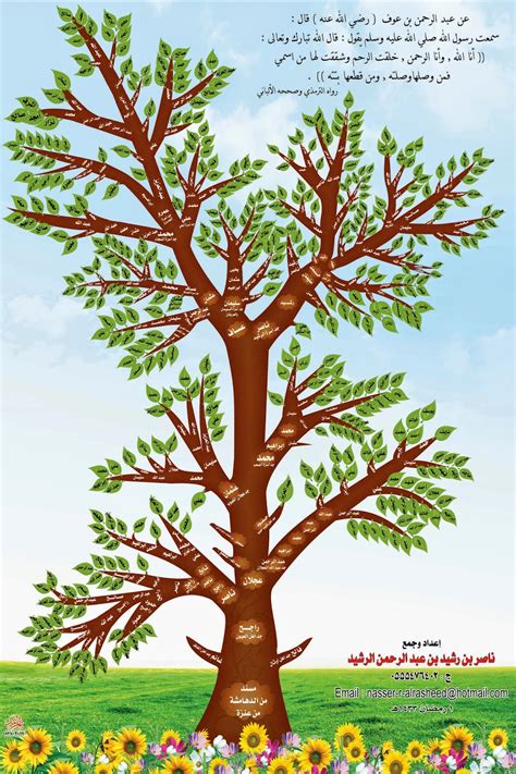 تصميم شجرة العائلة