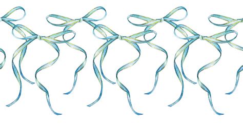 수채화 완벽 한 테두리 파란색과 황금색 새틴 리본 리본 활 흰색 배경에 장식적인 선물이나 디자인을 위한 테두리 플로리스트 벽지 또는 포장을 위한 손으로 그린 프레임 결혼식