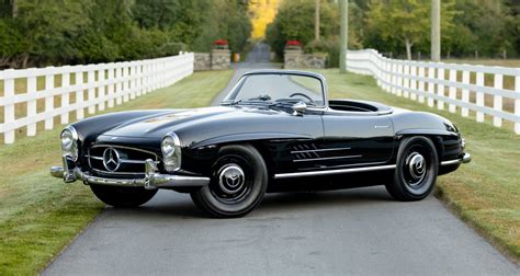 This Classic Triple Black Mercedes Benz 300 Sl Roadster Could Sell For Millions Maxim