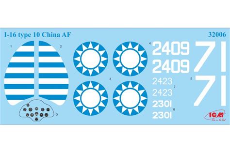 1 32 Icm 32008 I 16 Type 10 With Chinese Pilots