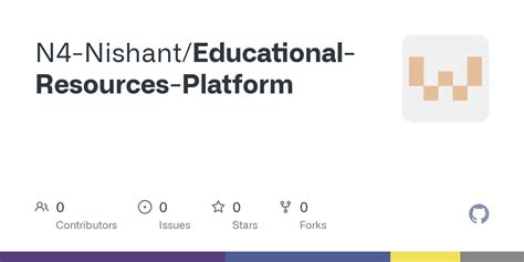Github N4 Nishanteducational Resources Platform