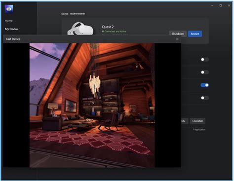 modify openxr layer settings in meta quest developer hub genspark