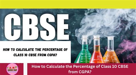 How To Calculate The Percentage Of Class 10 Cbse From Cgpa Ar Carrier Point