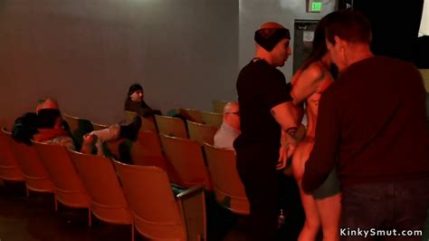 Huge Tits Slut Gangbang Public