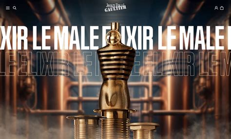 Le Male Elixir Parfum Css Design Awards