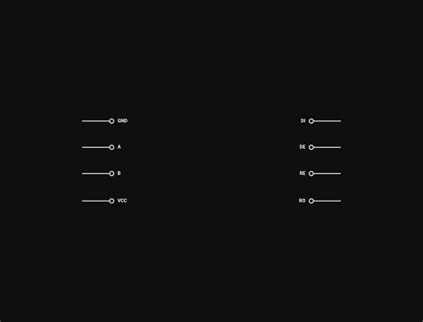 Schematic Symbol For Rs485 To Ttl Module The Modules Makes It
