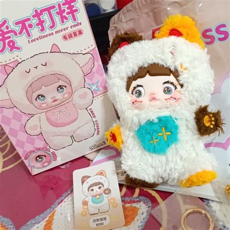 Jual Al Nommi Blind Box Never Closes Series Plush Anime Action Figure