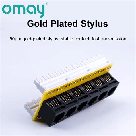 24 Port Cat6 Utp Patch Panel Rackmount 19 Inch Keystone Modules Rj45 Cable Frame Rack Panel