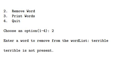 Solved Program Specification Write A Menu Driven Program