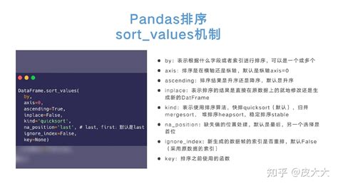 Pandas入门教程ppt 知乎