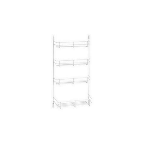 Rev A Shelf Wire Door Mount Spice Rack D X H Shelf White