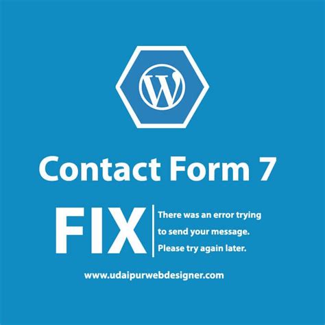 Fix There Was An Error Trying To Send Your Message Please Try Again Later 2 Simple Method