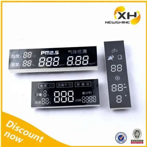7 Segment Led Display Panel 7 Segment Yellow Flexible Led Display 7 Segments Led Indicator