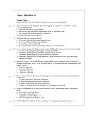 Chapter Problem Set Notes Chapter Problem Set Multiple Choice Identify The Choice That