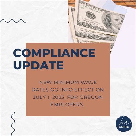 Oregon Minimum Wage Victoria Annabelle Gomez