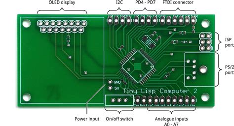 Technoblogy Tiny Lisp Computer PCB
