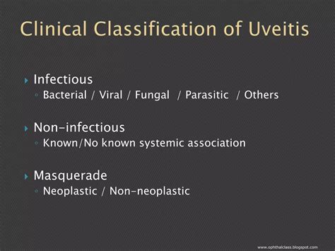 Common Causes Of Uveitis Part1 Pptx