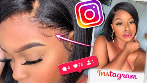 Ig Baddie Photo Ready Best Skin Melt Hd Swiss Lace Install Ft Superb Wigs Youtube
