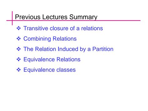 Solution Discrete Structure Equivalence Classesequivalence Classes Of