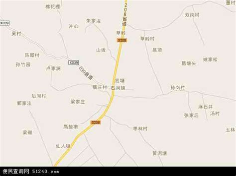 石涧镇地图 石涧镇卫星地图 石涧镇高清航拍地图 便民查询网地图