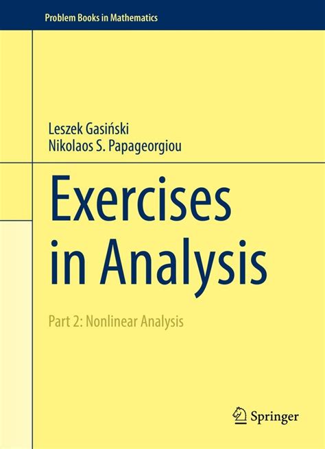 Exercises In Analysis Part 2 Nonlinear Analysis Premiumjs Store