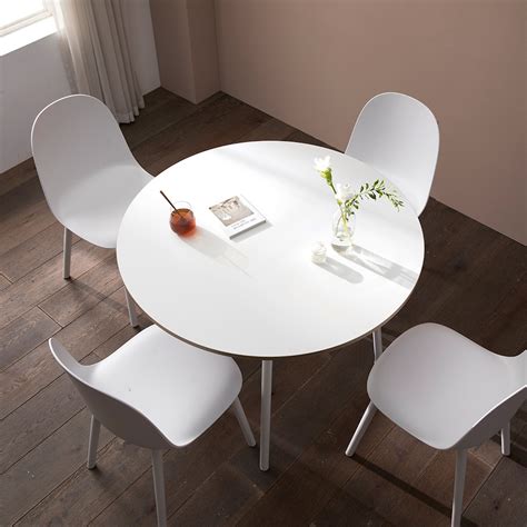 식탁 순수 자작 4인 원형 식탁 테이블 1000 오늘의집 쇼핑