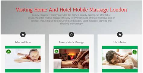 Mobile Massage In London Luxury Massage Therapy Mobile Massage In