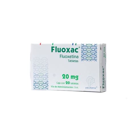 Fluoxac 20 Mg 20 Tabletas