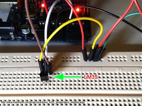 Arduino LM Temperature Monitor