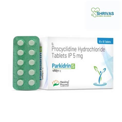 Procyclidine 5 Mg Tablets At ₹ 36 Strip Nagpur Id 2856418006662