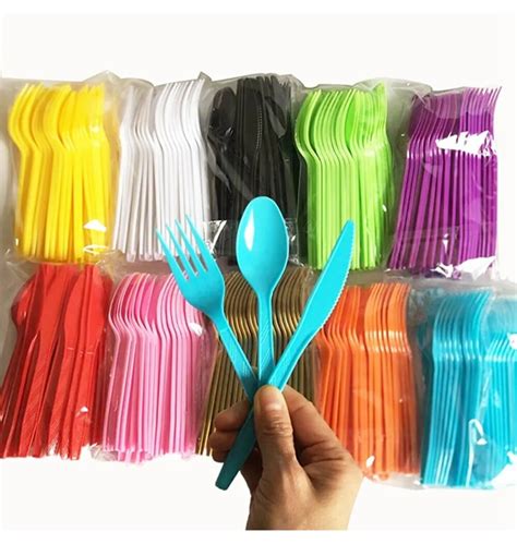 일회용품 세트 용기 포장 접시 도시락 죽 샌드위치 과일 꼬치 용품 플라스틱 스푼 포크 나이프 플랫웨어 재사 티몬