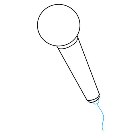 How To Draw A Microphone Really Easy Drawing Tutorial