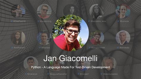 Python A Language Made For Test Driven Development Jan Giacomelli