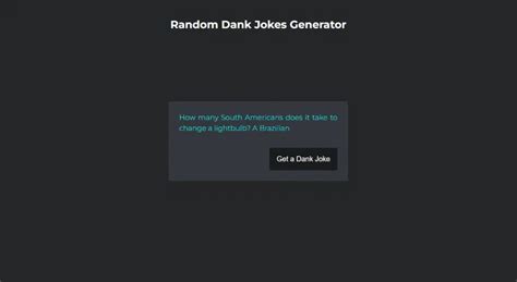 How To Make Random Joke Generator Using Javascript Fetch Api Rocoderes