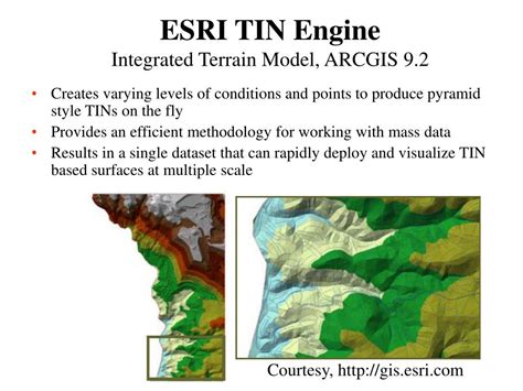 ppt modeling surfaces using triangulated irregular network raster