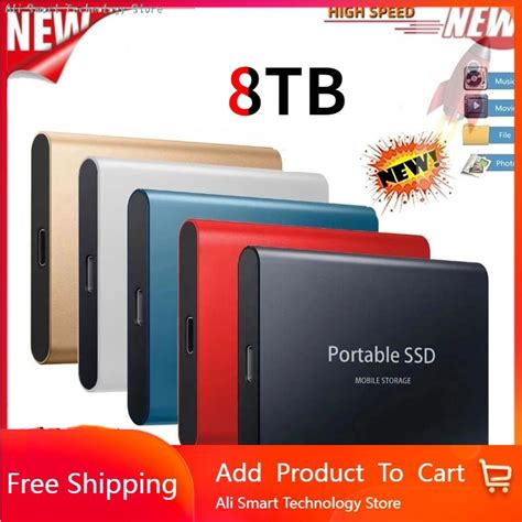 Ssd 외부 모바일 솔리드 스테이트 드라이브 플래시 드라이브 휴대용 C 타입 Usb 미니 슬림 고속 전송 플래시 메모리 장치