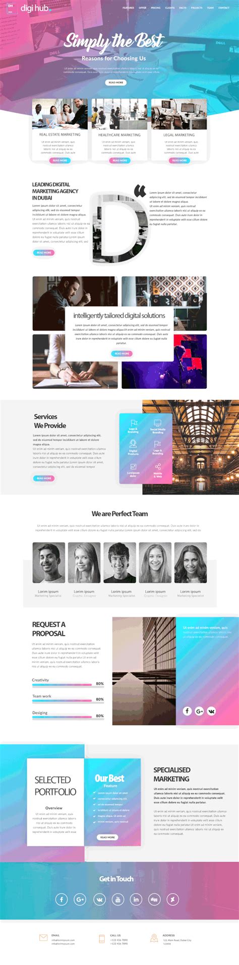 Website Design On Behance