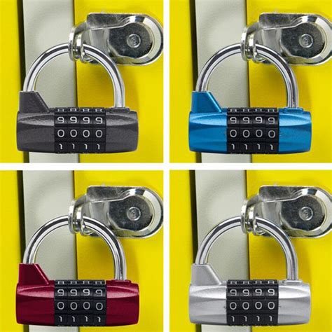 4 Digit Coded Lock Password Safety Lock Wide Shack Vicedeal