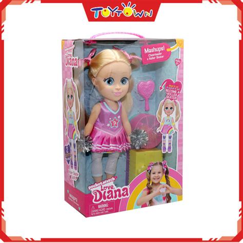 Love Diana Dian 13 Inch Mashups Cheerleader X Roller Skater Lazada Ph